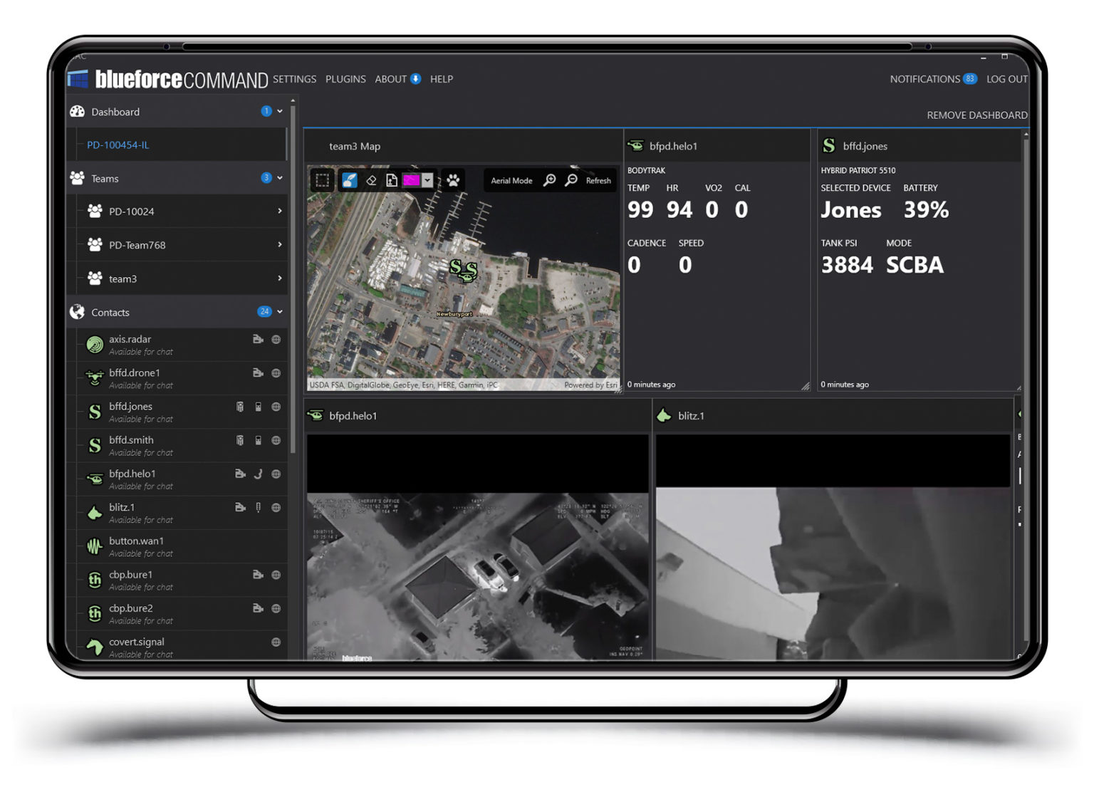BlueforceCOMMAND - Blueforce Development Corporation
