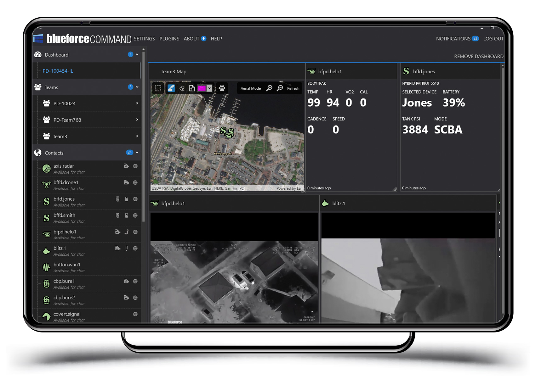 BlueforceCOMMAND - Blueforce Development Corporation