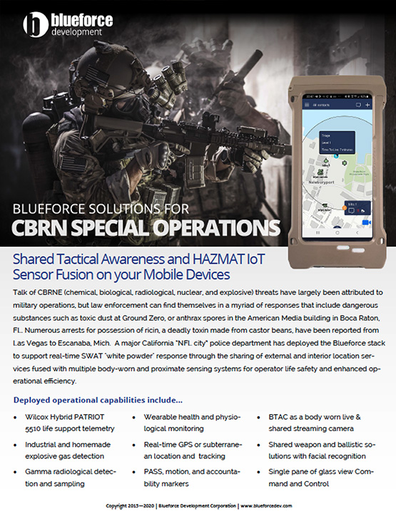 National Security - Blueforce Development Corporation