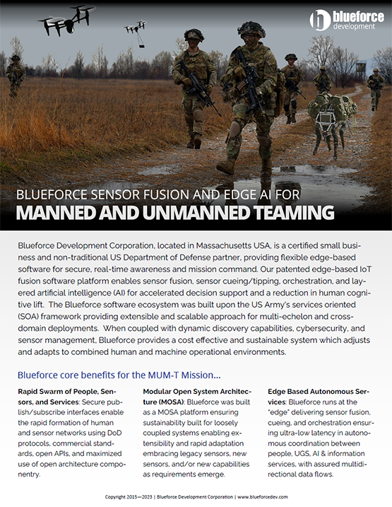 National Security - Blueforce Development Corporation